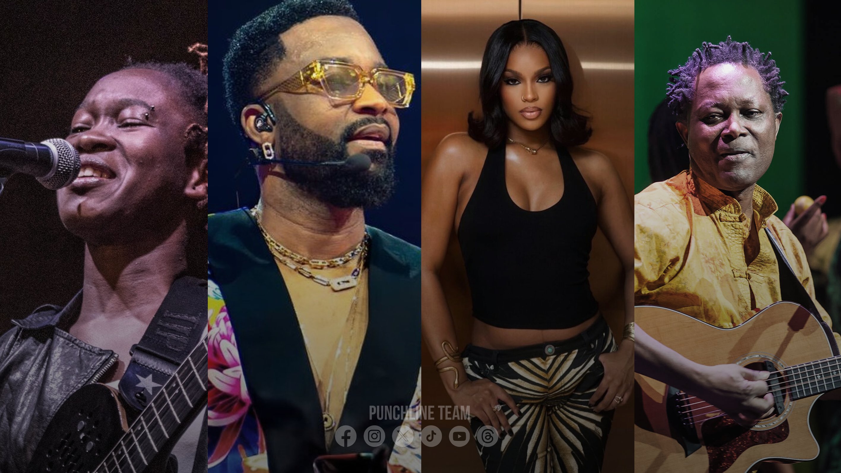 RDC : Lokua Kanza, Fally Ipupa, Céline Banza et Didi-Stone unissent ...