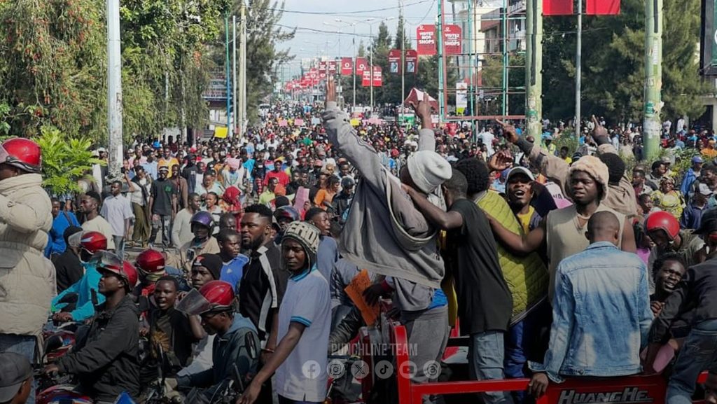 Goma - Marche pro-AFC/M23 : une mobilisation sous forte contestation ...